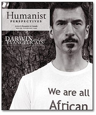 Humanist Perspectives: issue 154, Darwin and the Evangelicals